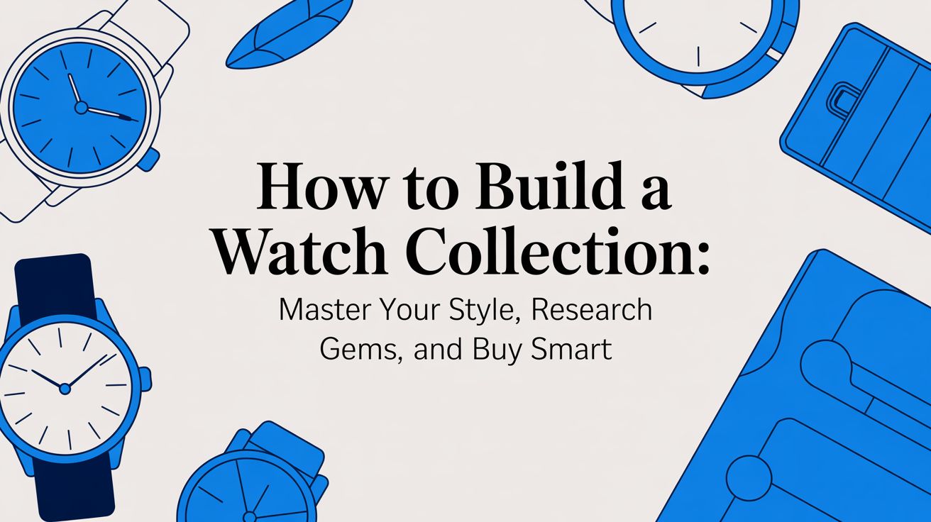 how to build a watch collection: master your style, research gems, and ...