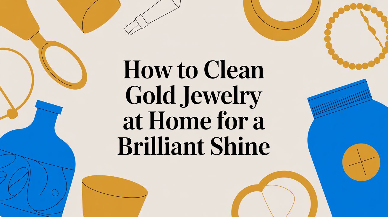 How to Clean Gold Jewelry at Home for a Brilliant Shine – ECI Jewelers