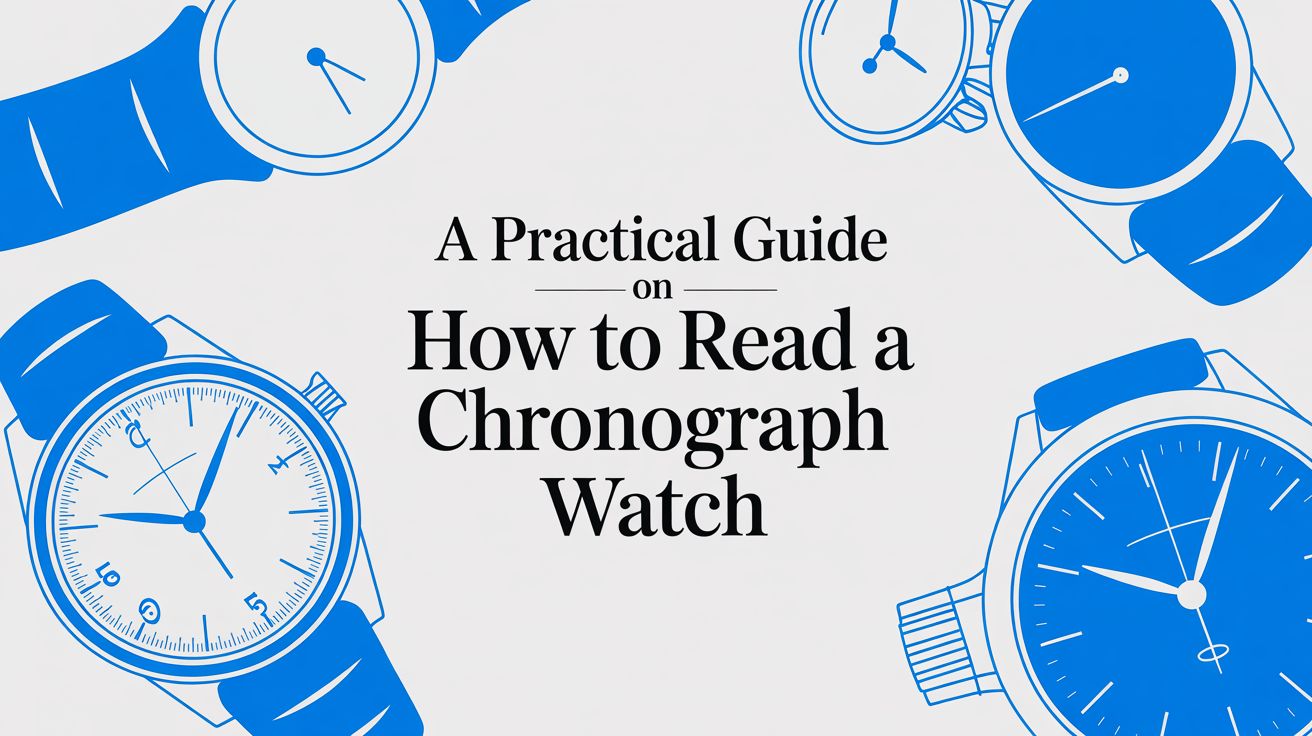 A Practical Guide on How to Read a Chronograph Watch – ECI Jewelers