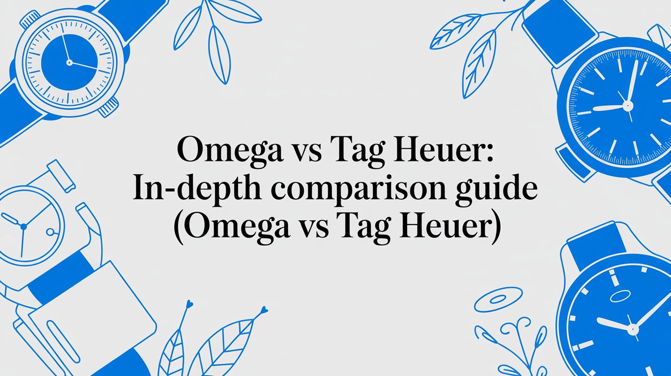 Omega vs tag heuer: In-Depth Comparison Guide (omega vs tag heuer ...
