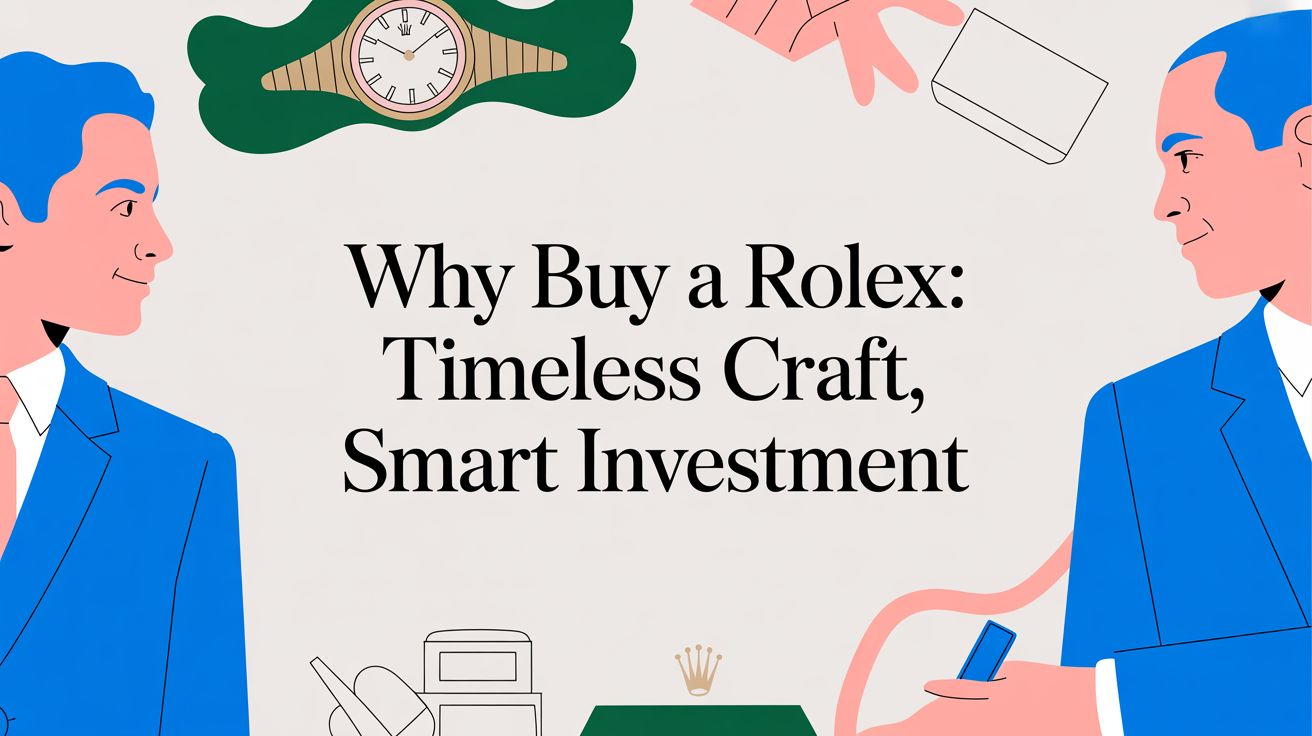why buy a rolex: Timeless Craft, Smart Investment – ECI Jewelers