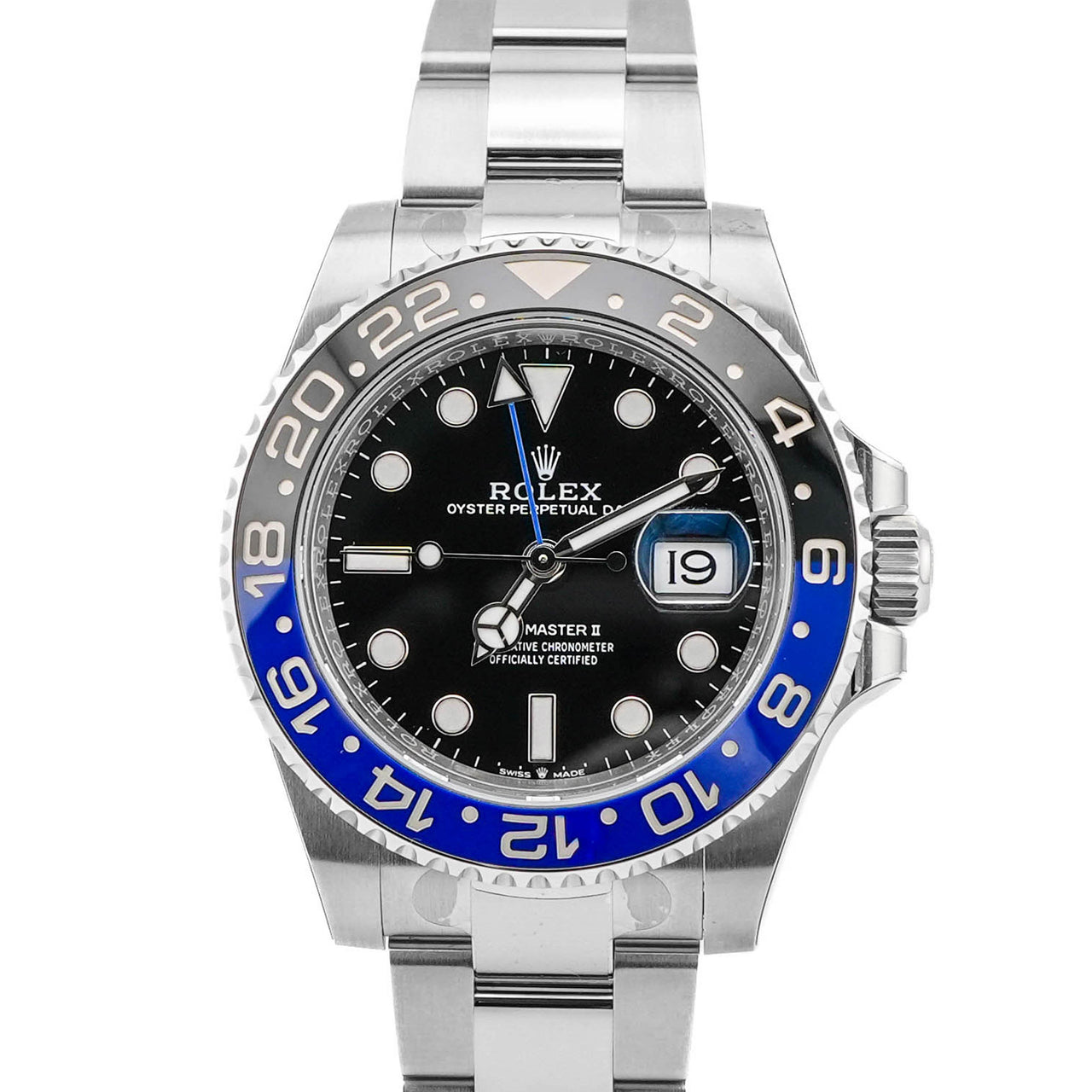 Rolex 126710BLNR GMT-Master II "Batman" Ceramic Bezel Oyster Bracelet ...